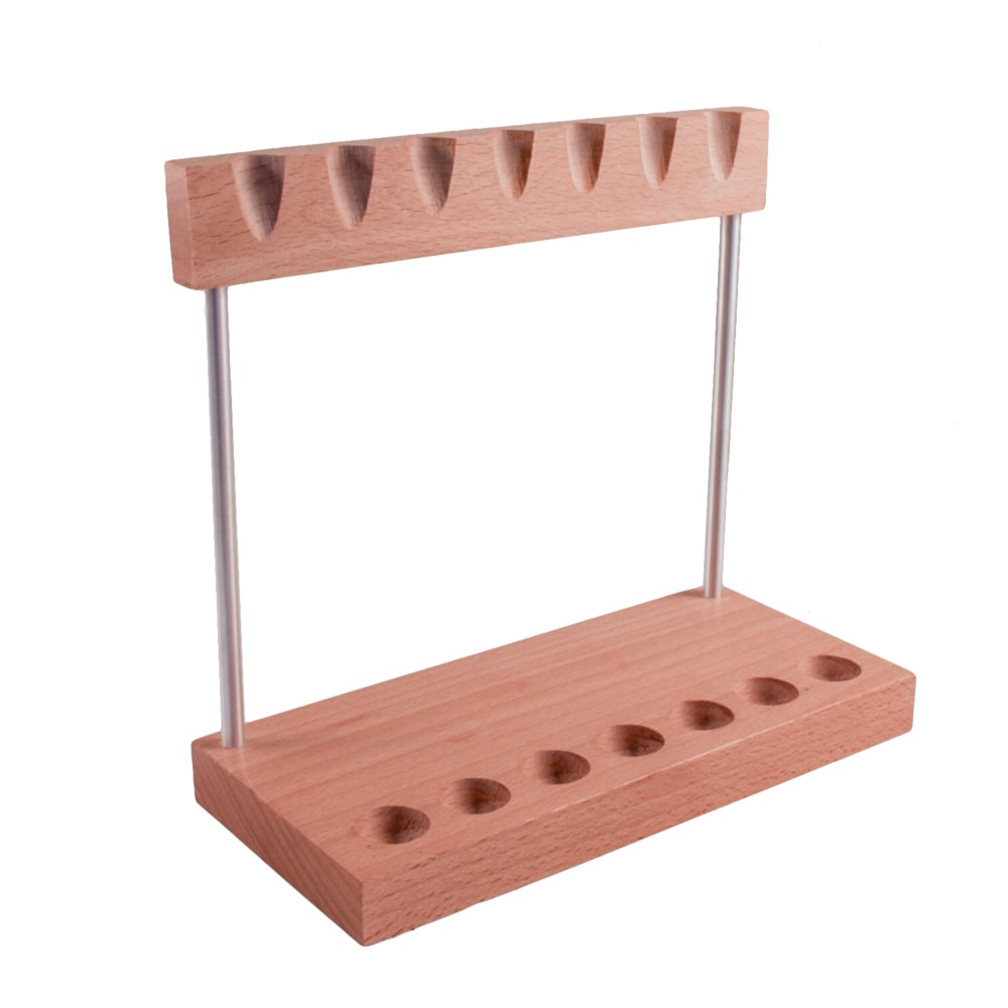 Professional Goldsmith Hammer Set with Wooden Storage Stand